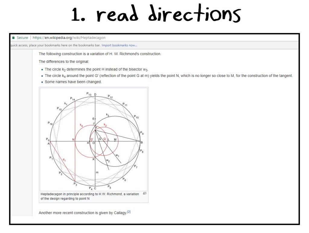 Compass Constructions Made Easy – Math with Bad Drawings