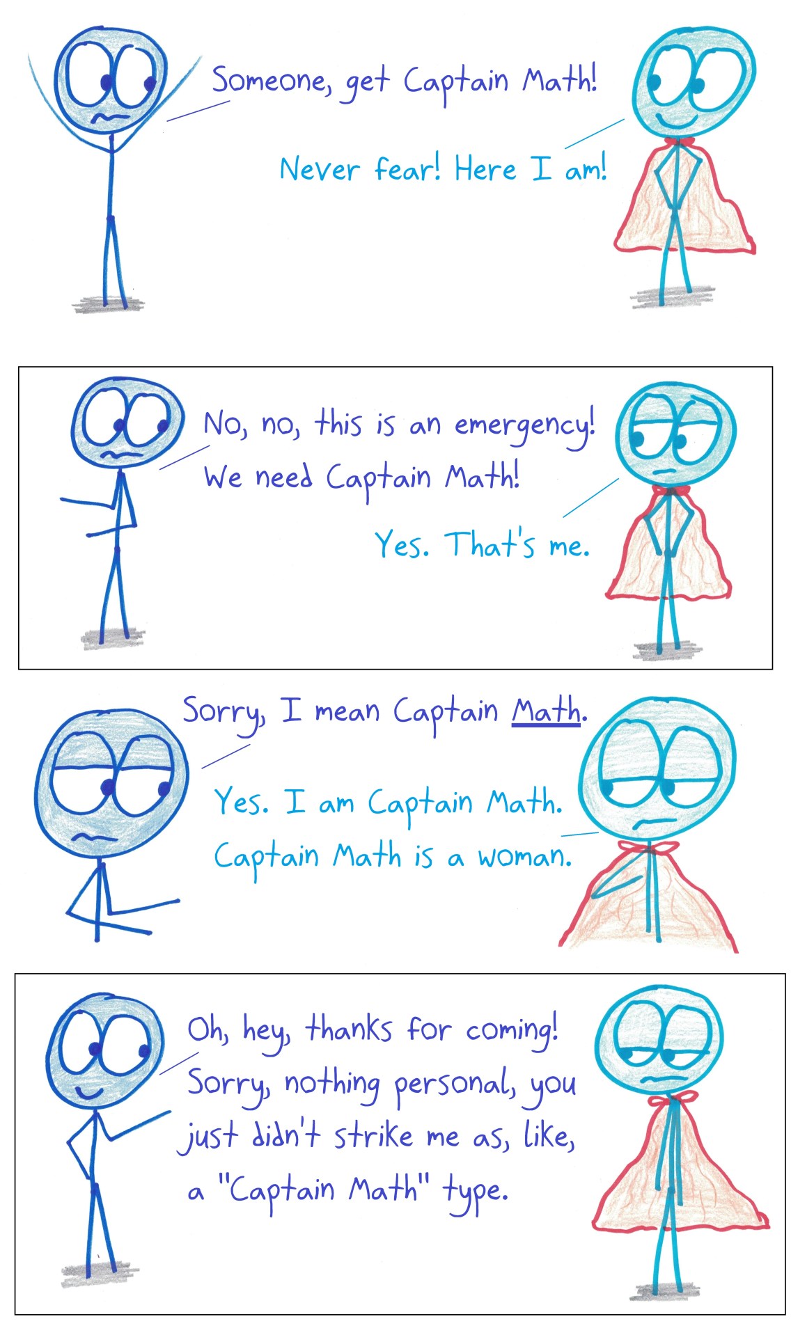 The Adventures of Captain Math – Math with Bad Drawings